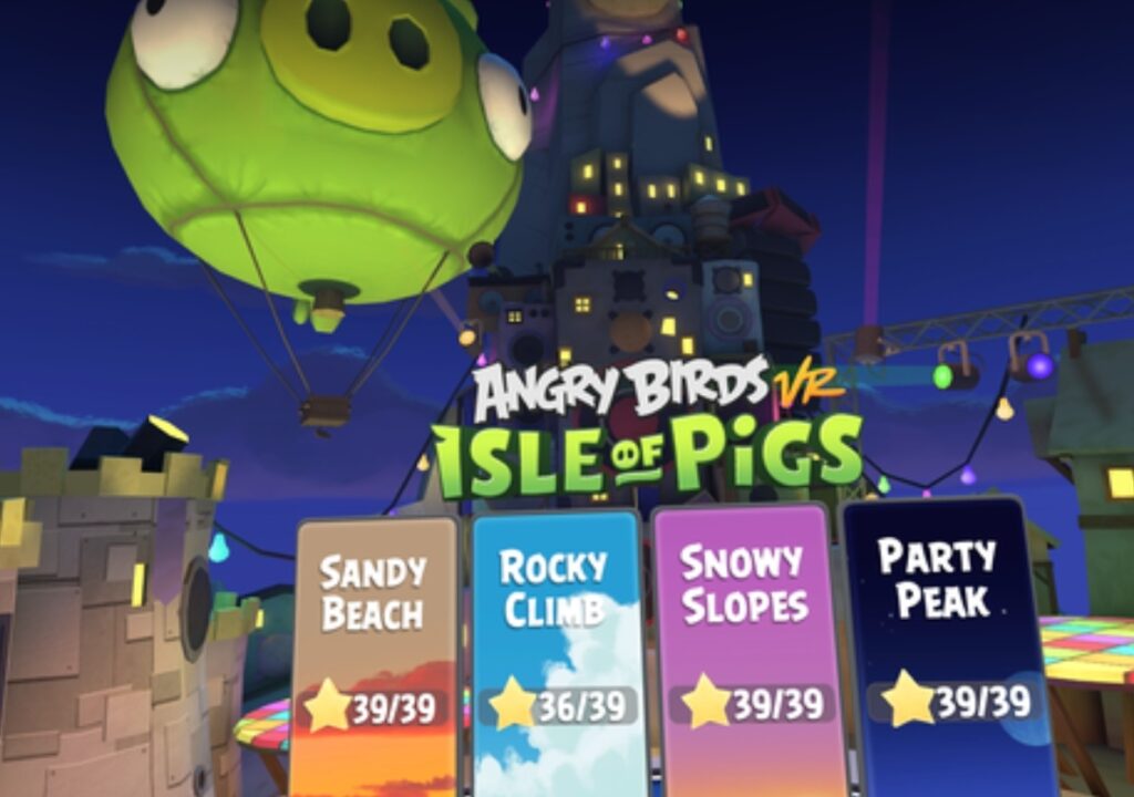 Angry Birds VR: Isle of Pigs – The Gear VR Vault