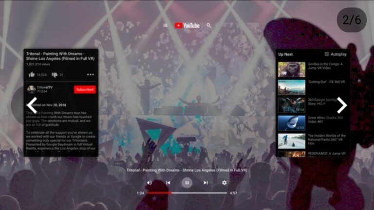 YouTube VR – The Gear VR Vault